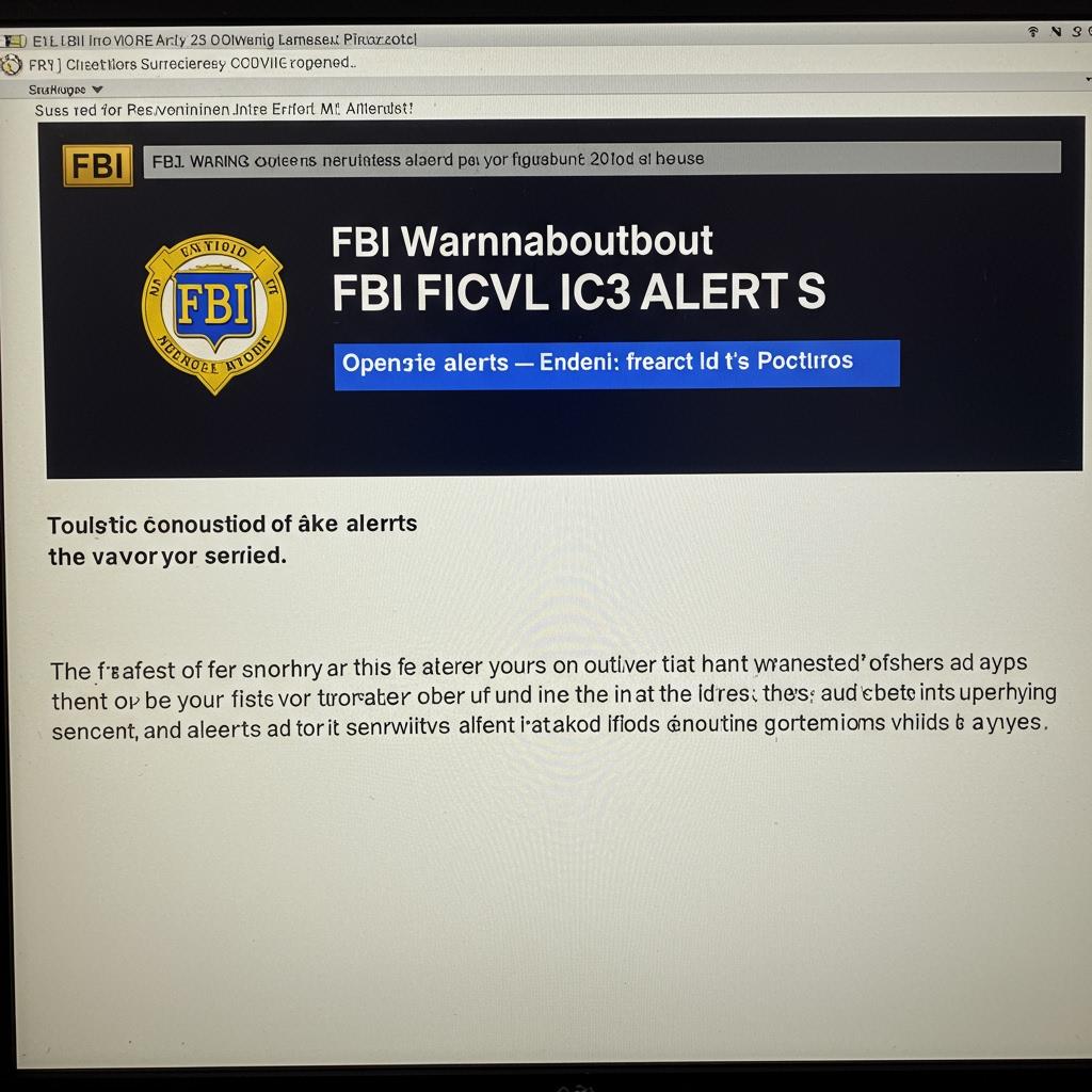 FBI 경고 가짜 IC3 주의보 발령 - Haul's Tech Insights